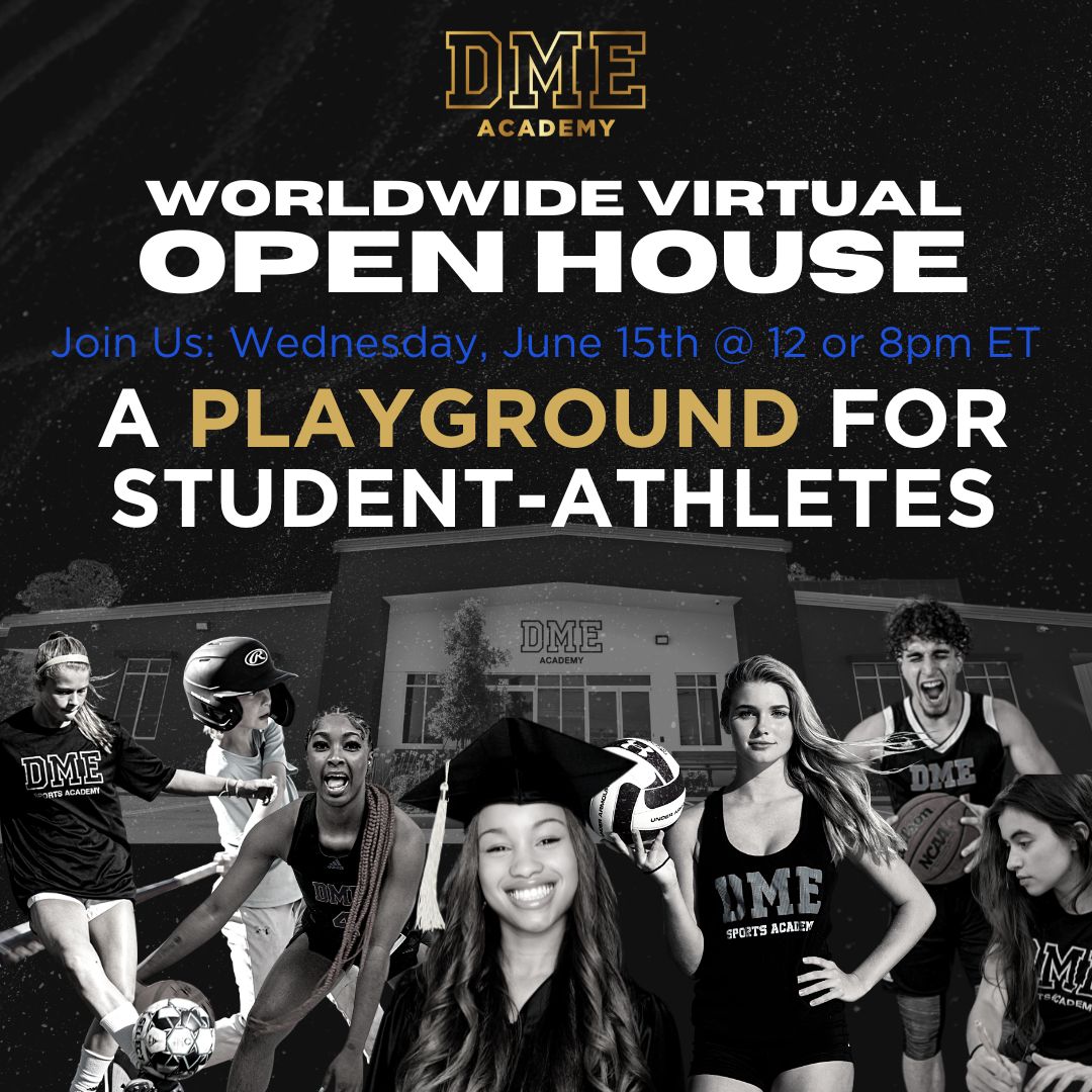 DME Academy Holding 2 World Wide Virtual Open Houses - DME Sports