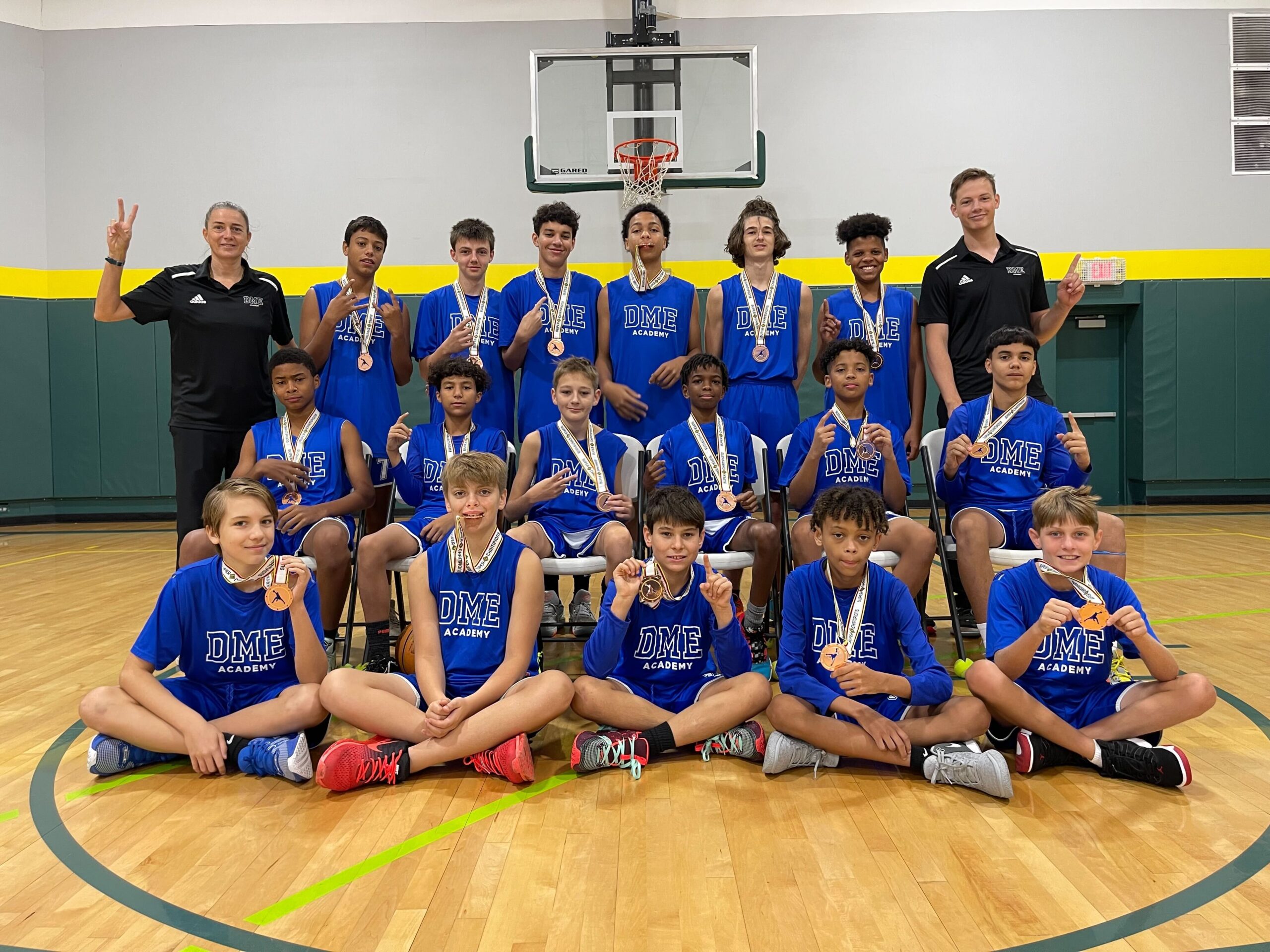 Winning Weekend for DME Middle School Boys’ Basketball