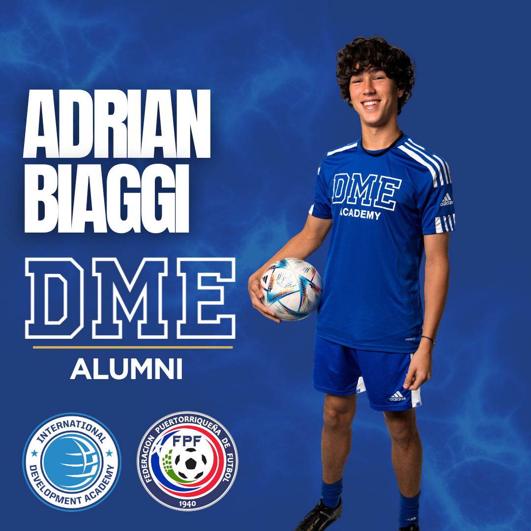 Adrian Biaggi Journey from DME Academy to Puerto Rico's U20 Captain ...