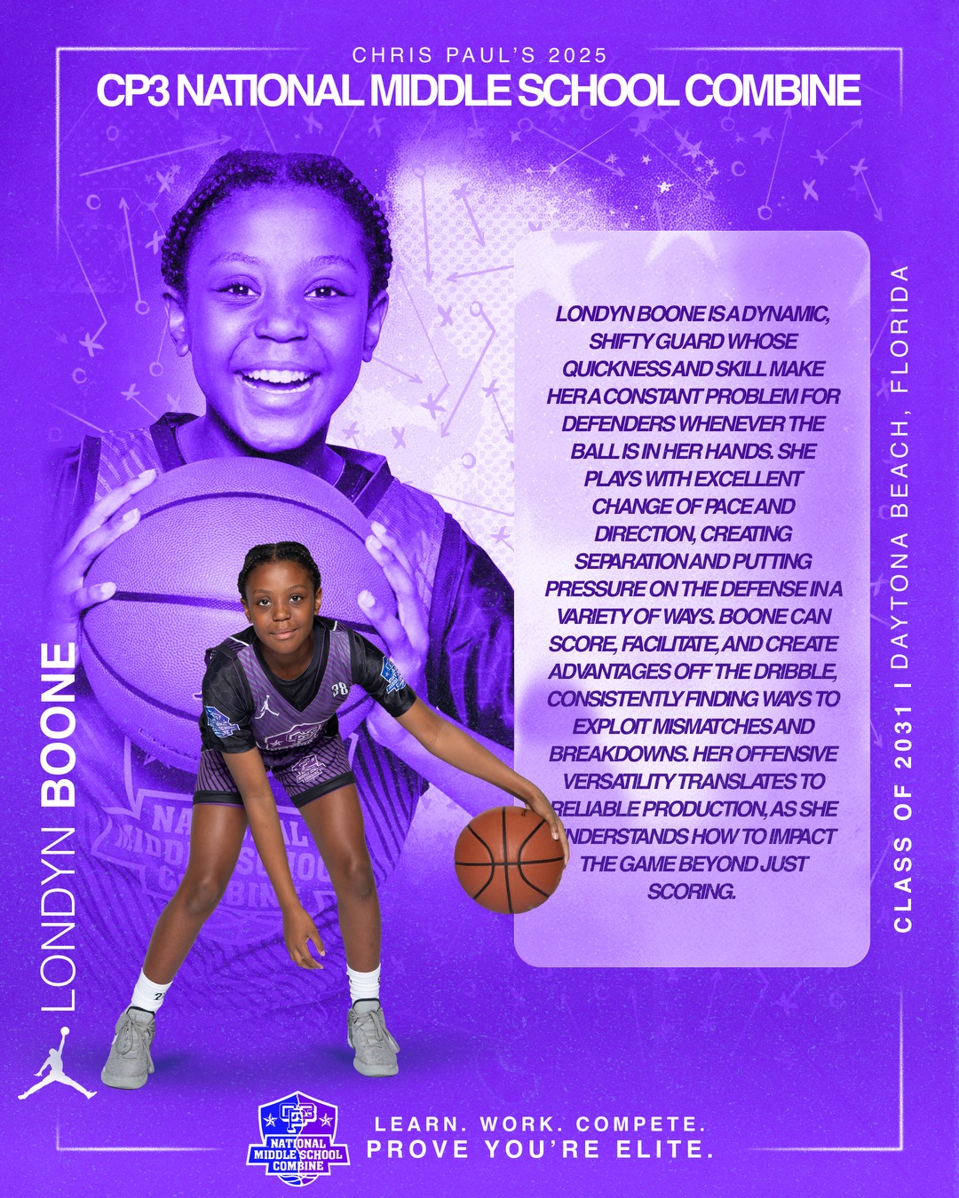 Middle School Standout Londyn Boone Invited to CP3 Middle School ...
